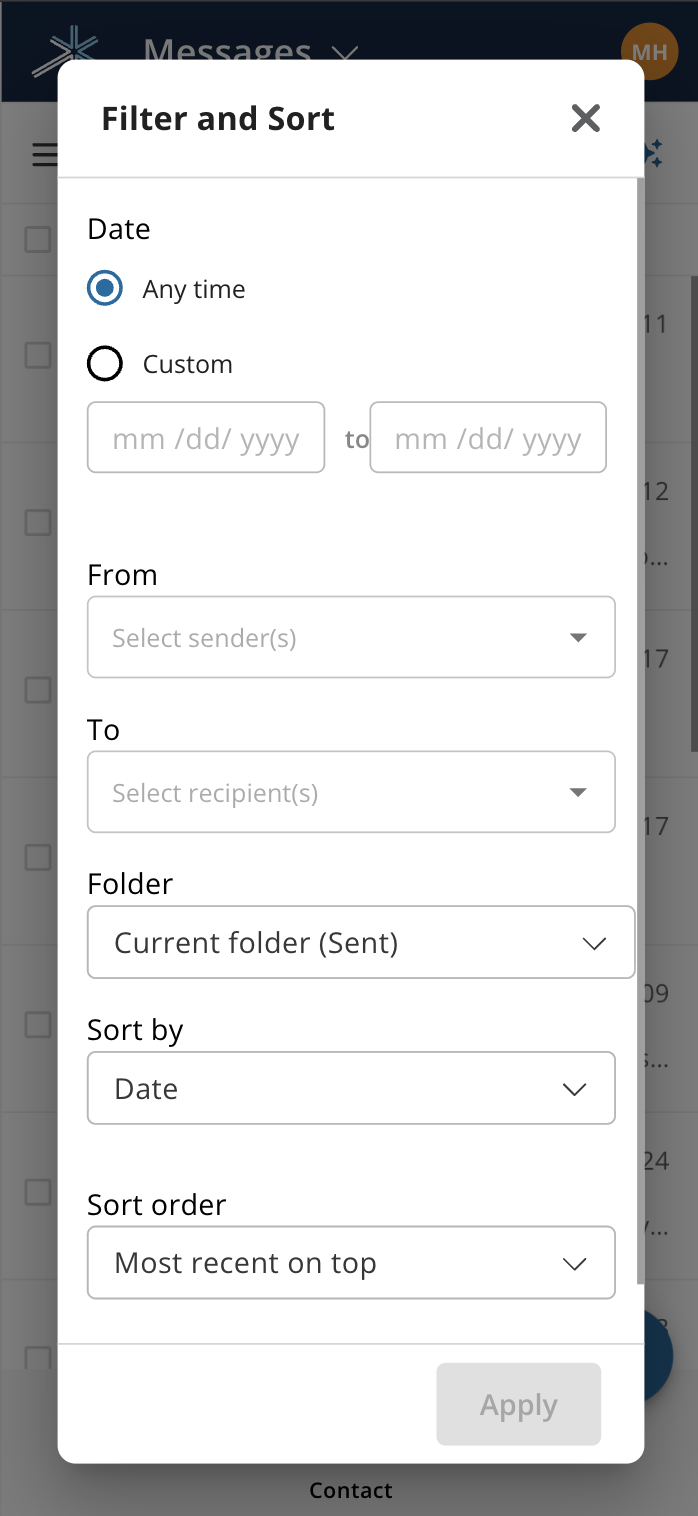 How do I know if a message has been sent successfully? – OurFamilyWizard